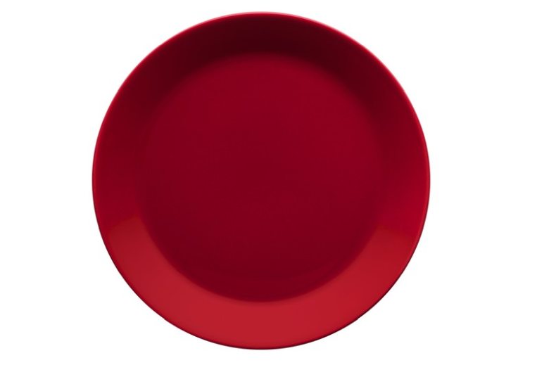 Iittala Teema red Teller flach 21cm | Teema rot | Teema | iittala ...