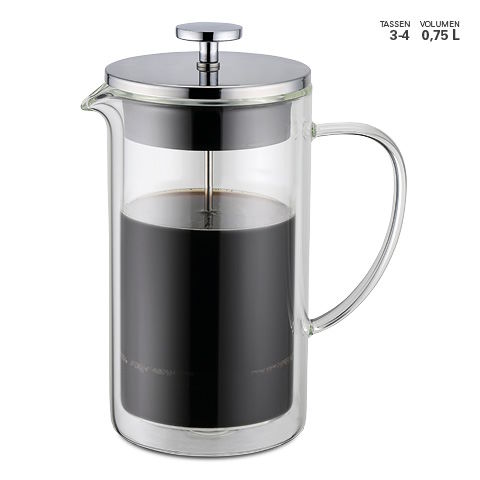 Karl Weiß Pressfilterkanne doppelwandig 1l | Frenchpress ...