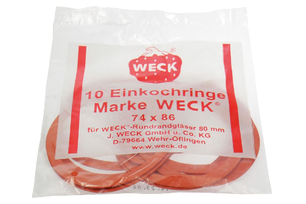 Weck Einkochringe 74x86 mm | Einmachzubehör | Einkochen | Haushalt ...